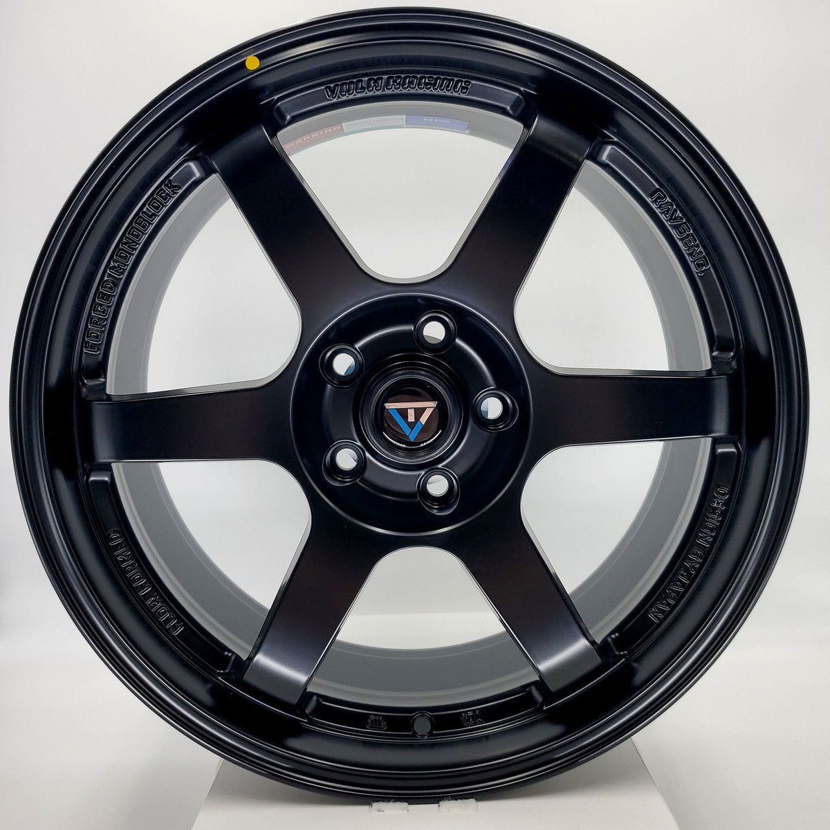 VLF Wheels - VLF08 FlowForm Satin Black 17x7.5