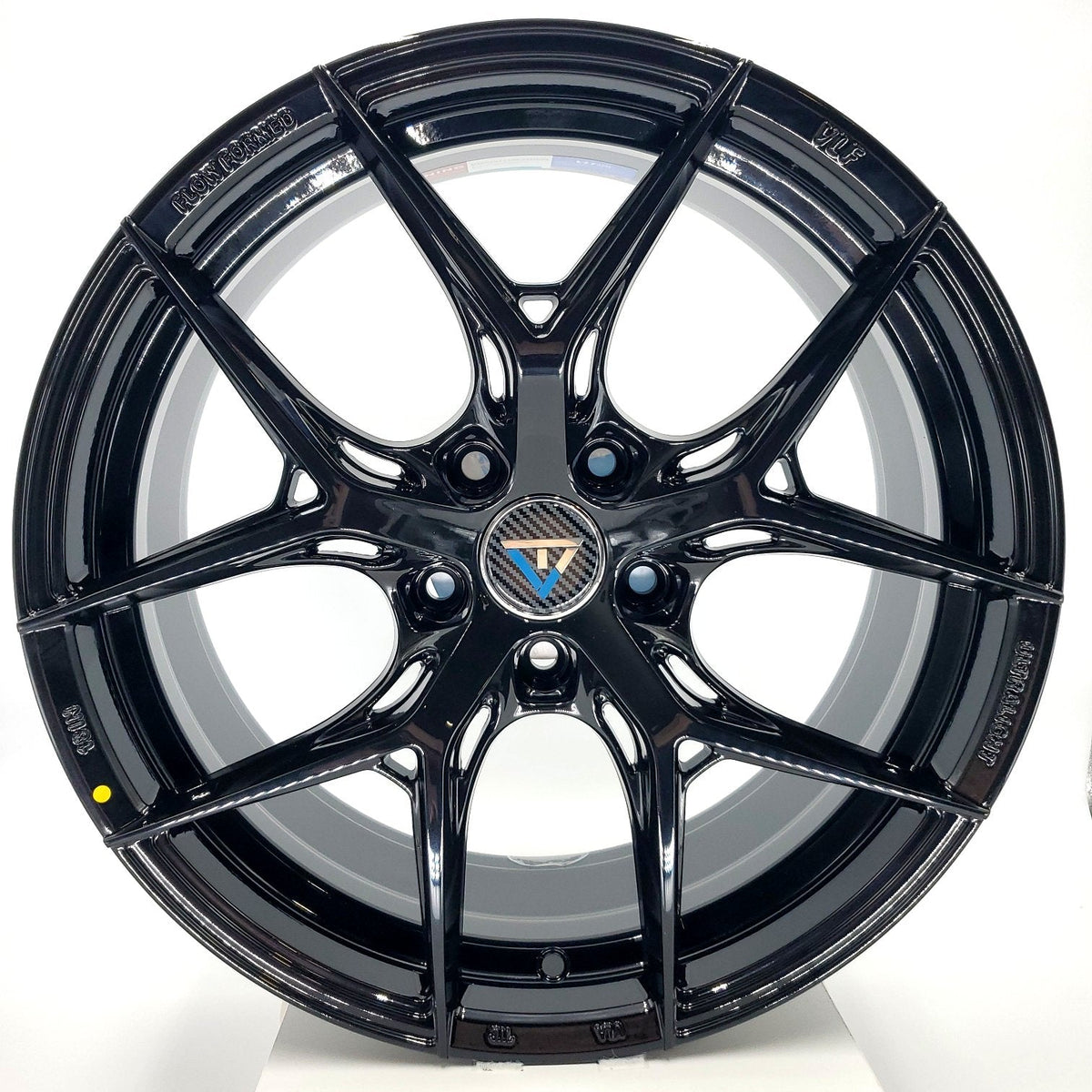 VLF Wheels - VLF20 FlowForm Gloss Black 17x7.5