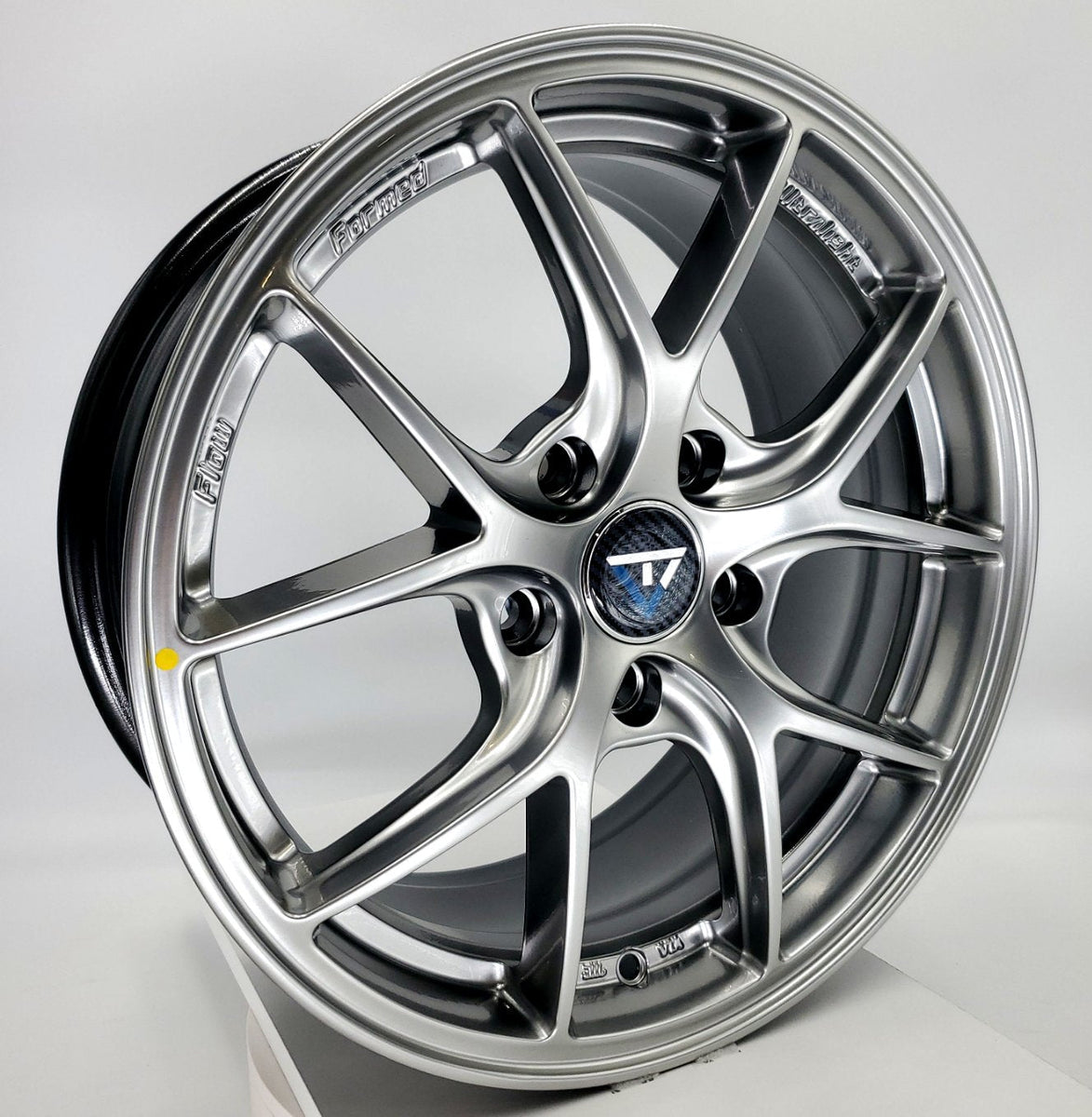 VLF Wheels - VLF10 FlowForm Hyper Black 16x7