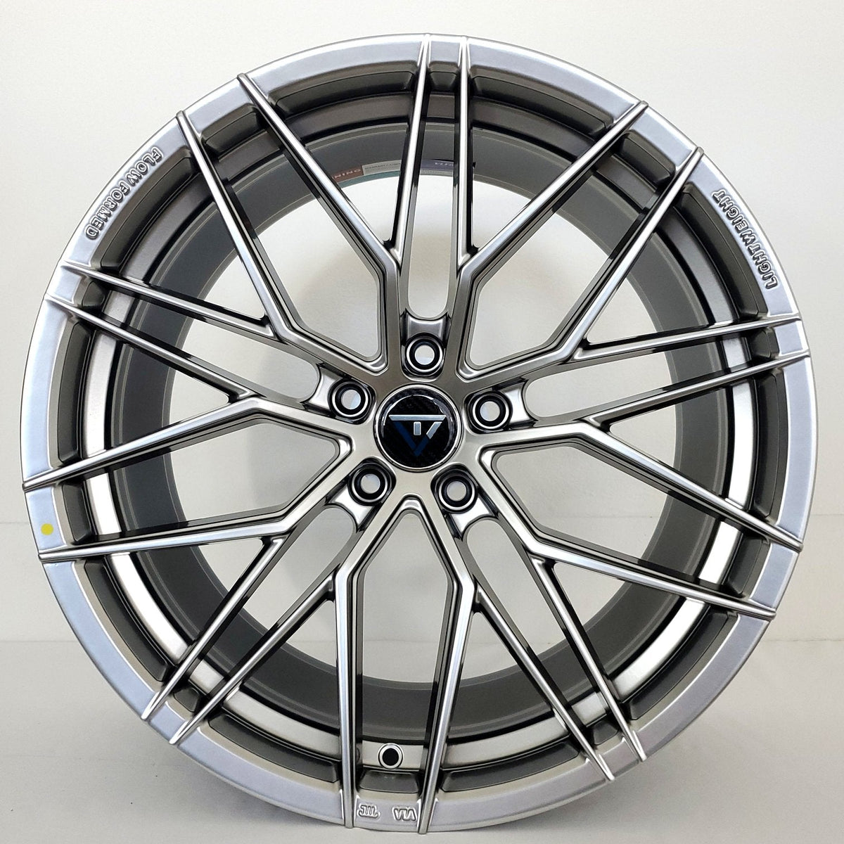 VLF Wheels - VLF06 FlowForm Hyper Black 19x9.5