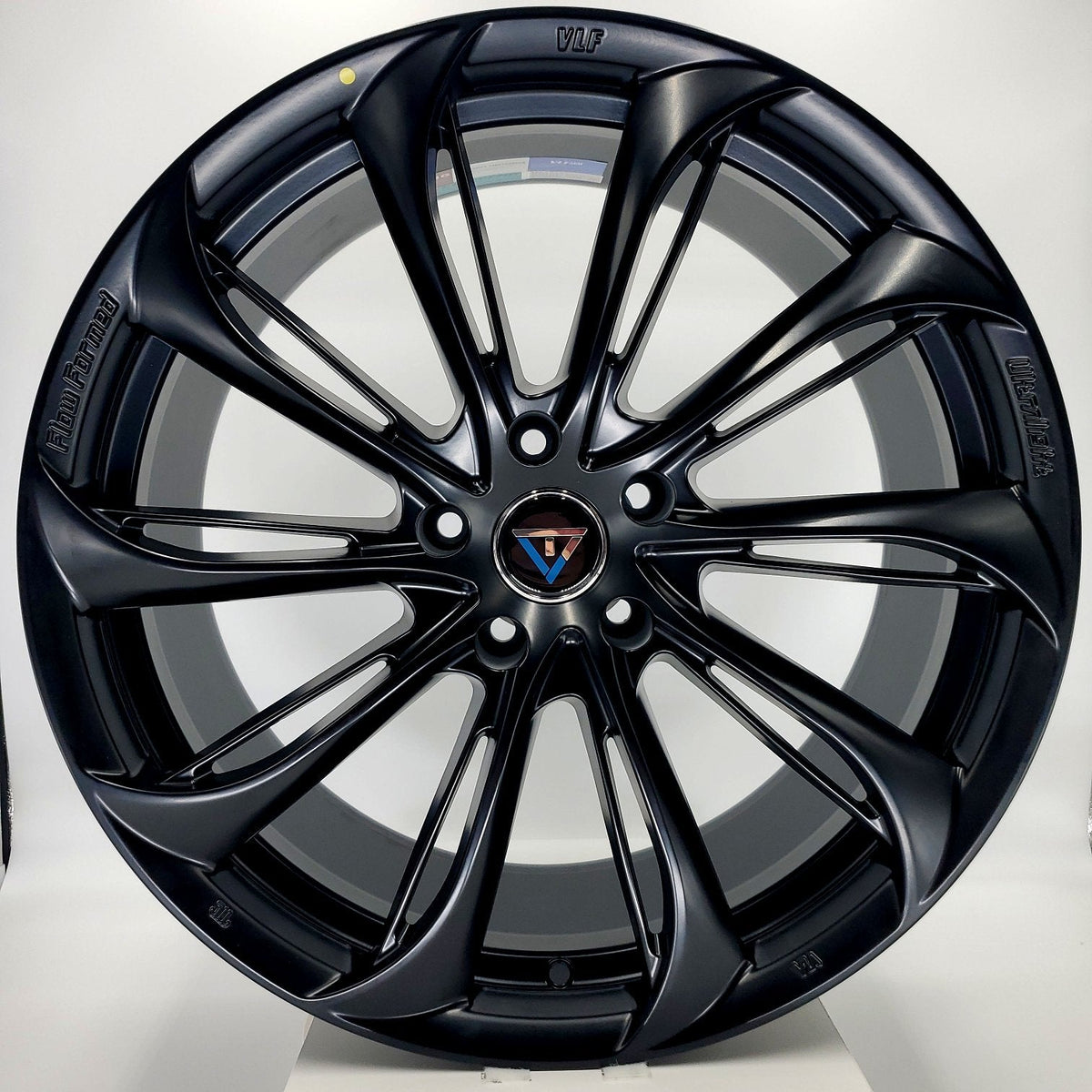 VLF Wheels - VLF25 FlowForm Satin Black 20x9.5