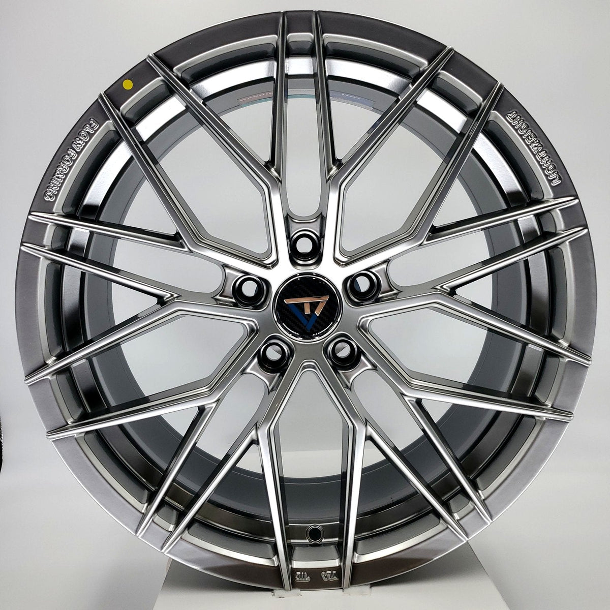 VLF Wheels - VLF06 FlowForm Hyper Black 17x7.5