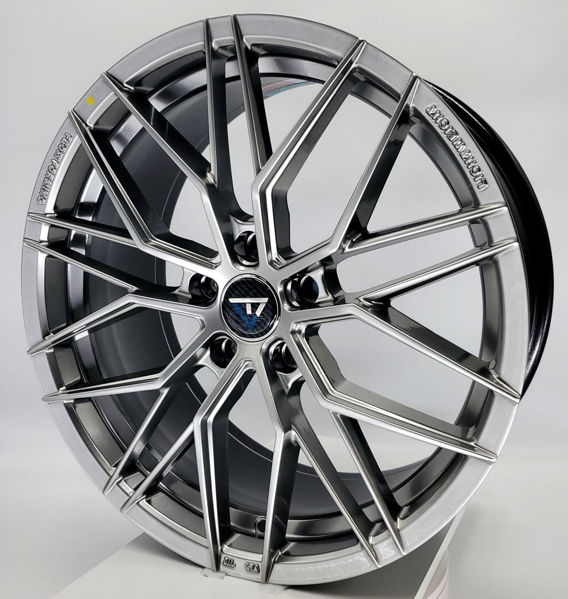 VLF Wheels - VLF06 FlowForm Hyper Black 18x8