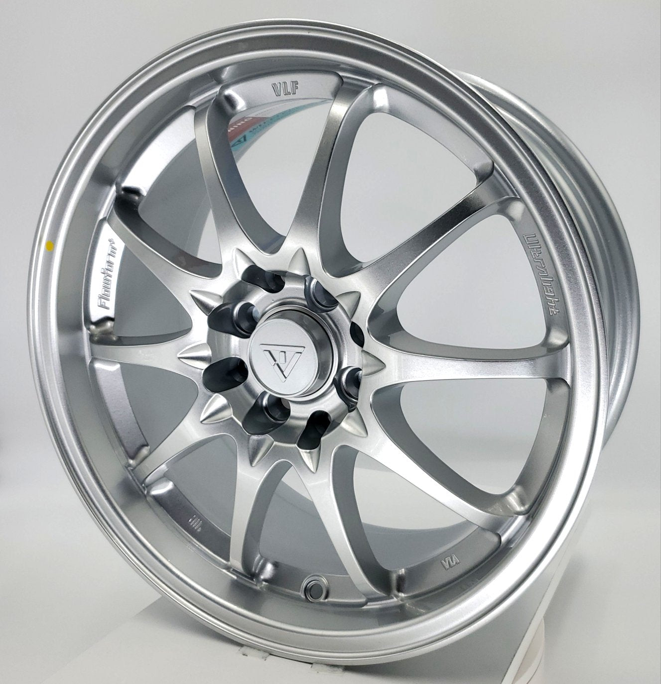 VLF Wheels - VLFC02 FlowForm Silver 16x7