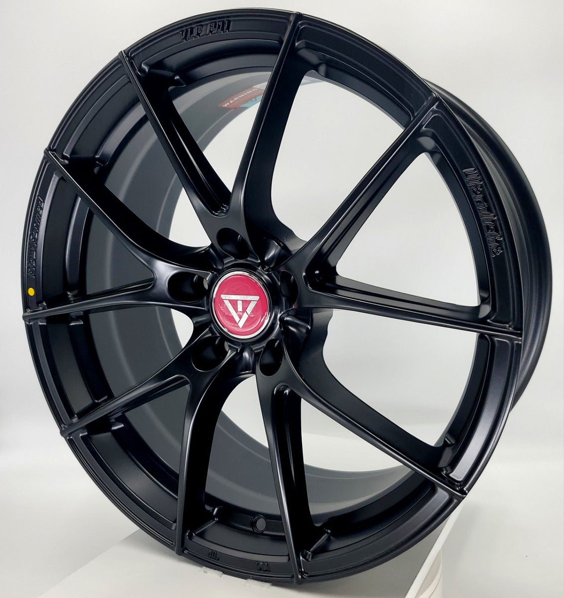 VLF Wheels - VLFP01 FlowForm Satin Black 18x8