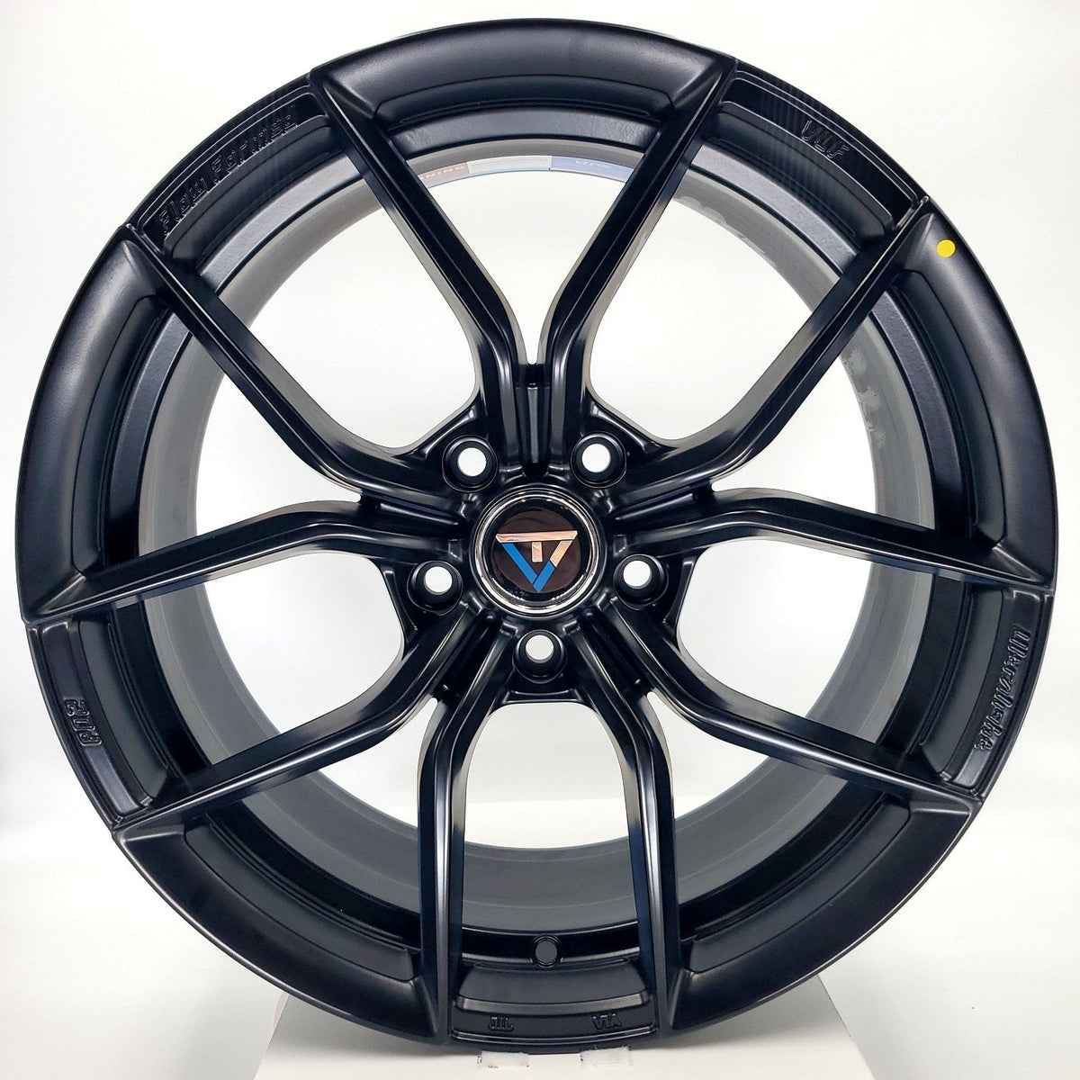 VLF Wheels - VLFP02 FlowForm Matte Black 18x8