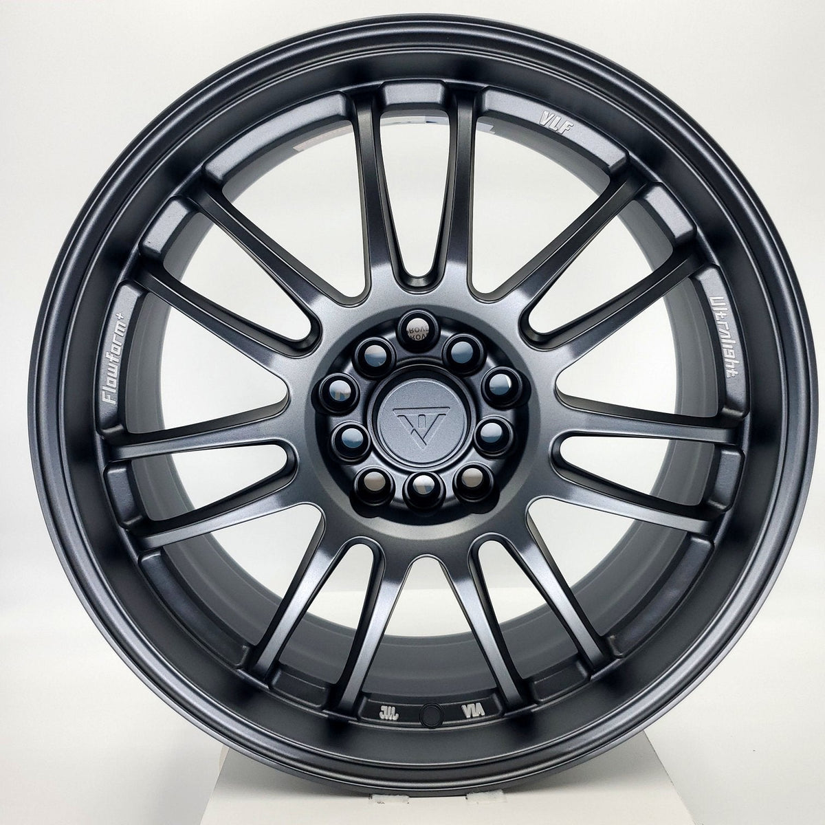 VLF Wheels - VLFC03 FlowForm Matte Gunmetal 17x7.5