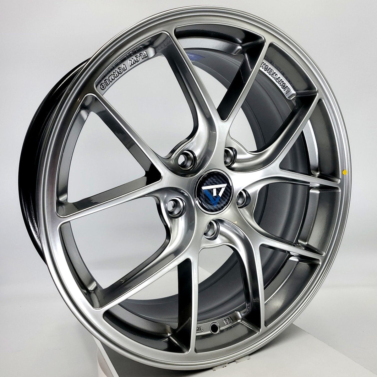 VLF Wheels - VLF10 FlowForm Hyper Black 17x7.5