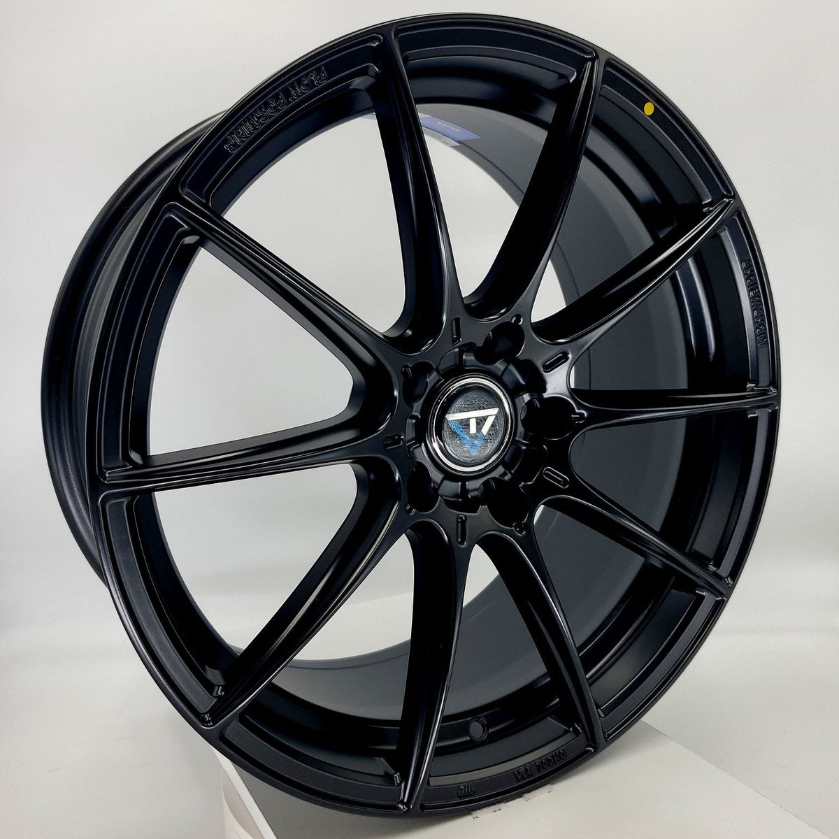 VLF Wheels - VLF02 FlowForm Satin Black 18x8