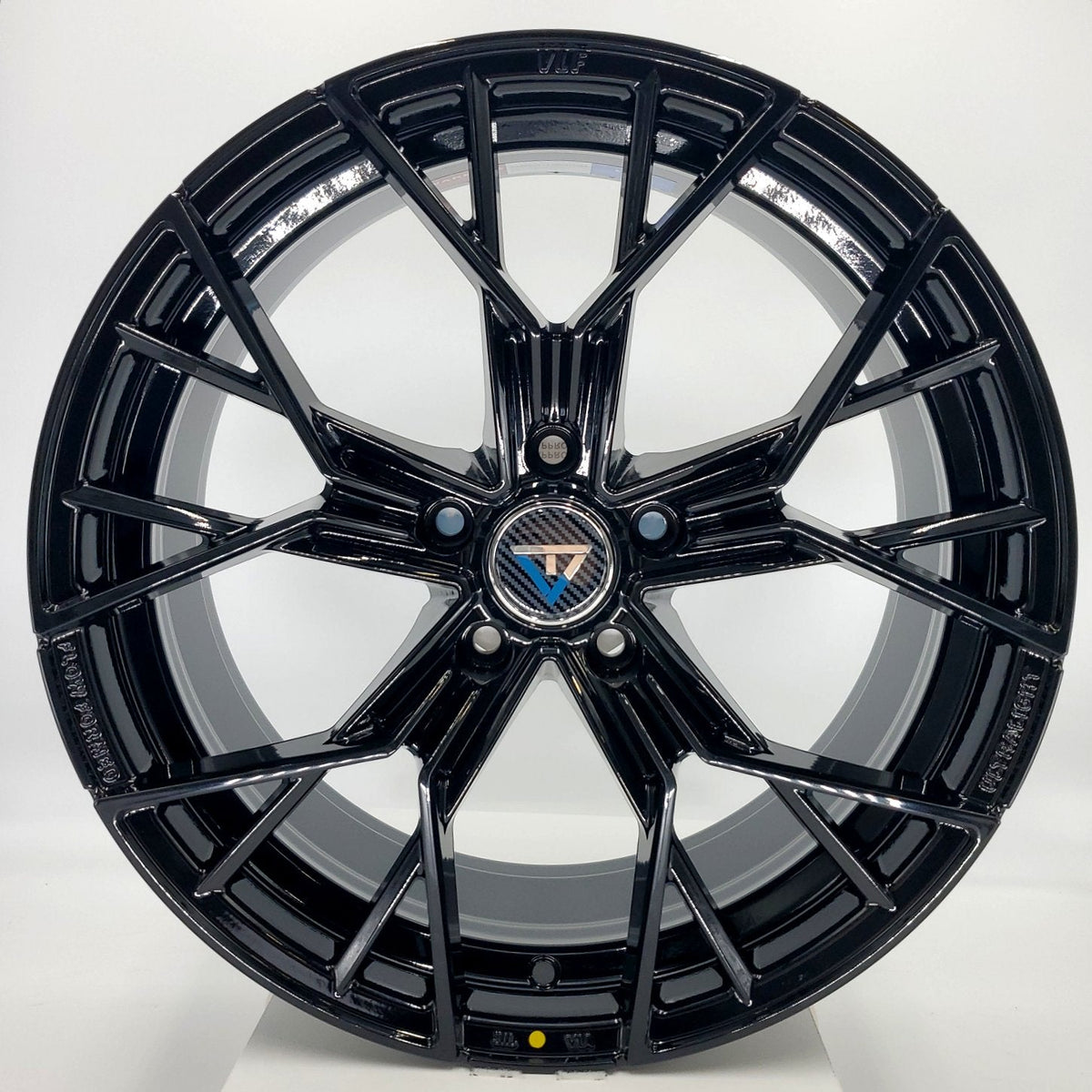 VLF Wheels - VLF13 FlowForm Gloss Black 18x8