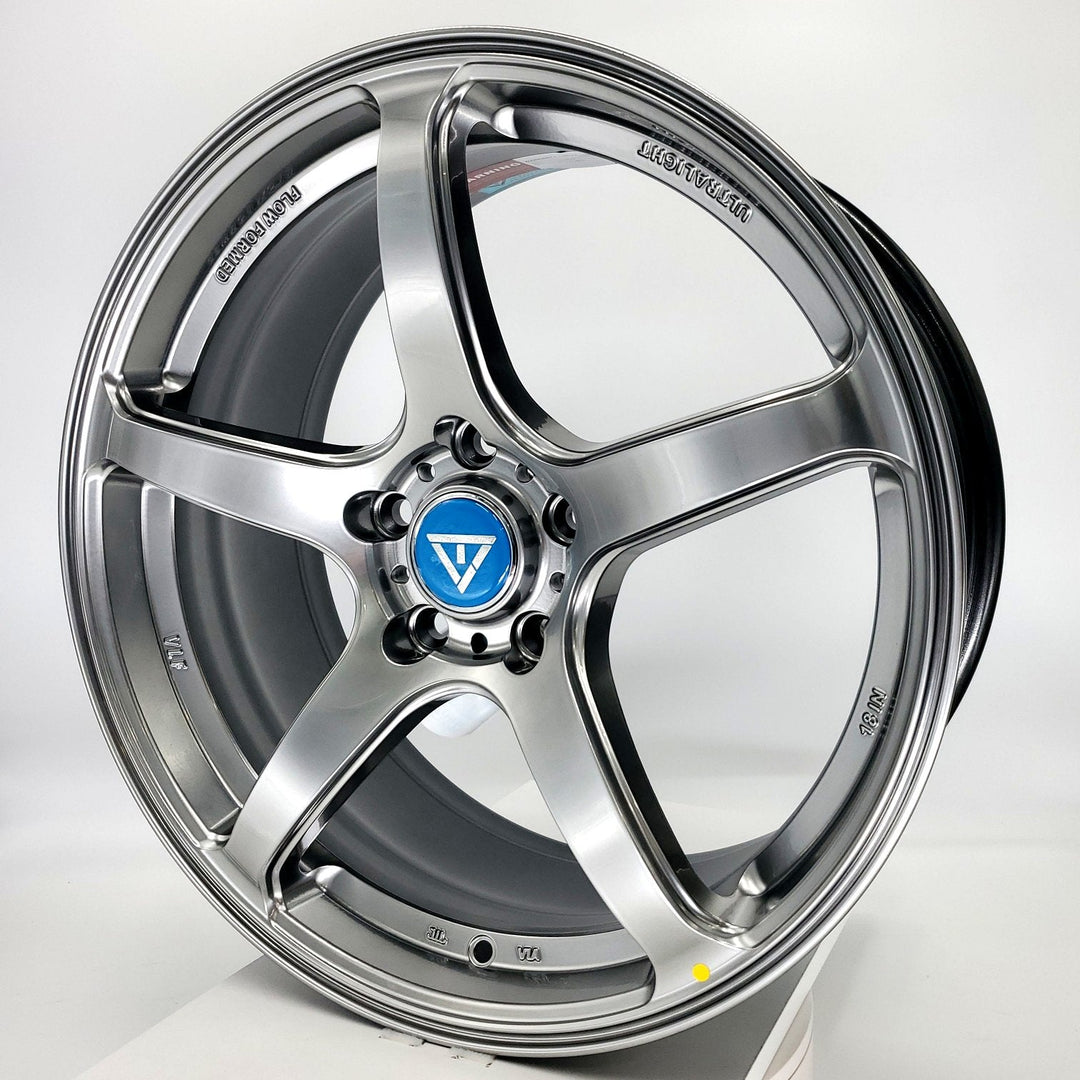 VLF Wheels - VLF21 FlowForm Hyper Black 18x8