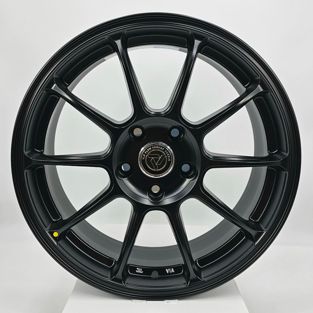 VLF Wheels - ULF15 FlowForm Satin Black 17x7.5