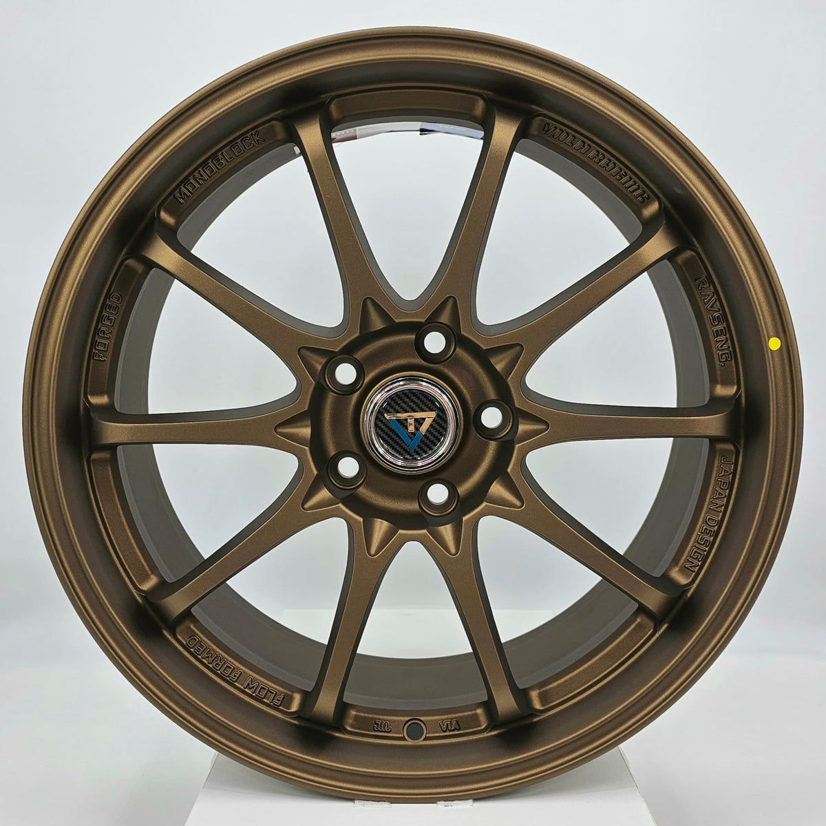 VLF Wheels - VLF09 FlowForm Satin Bronze 18x8