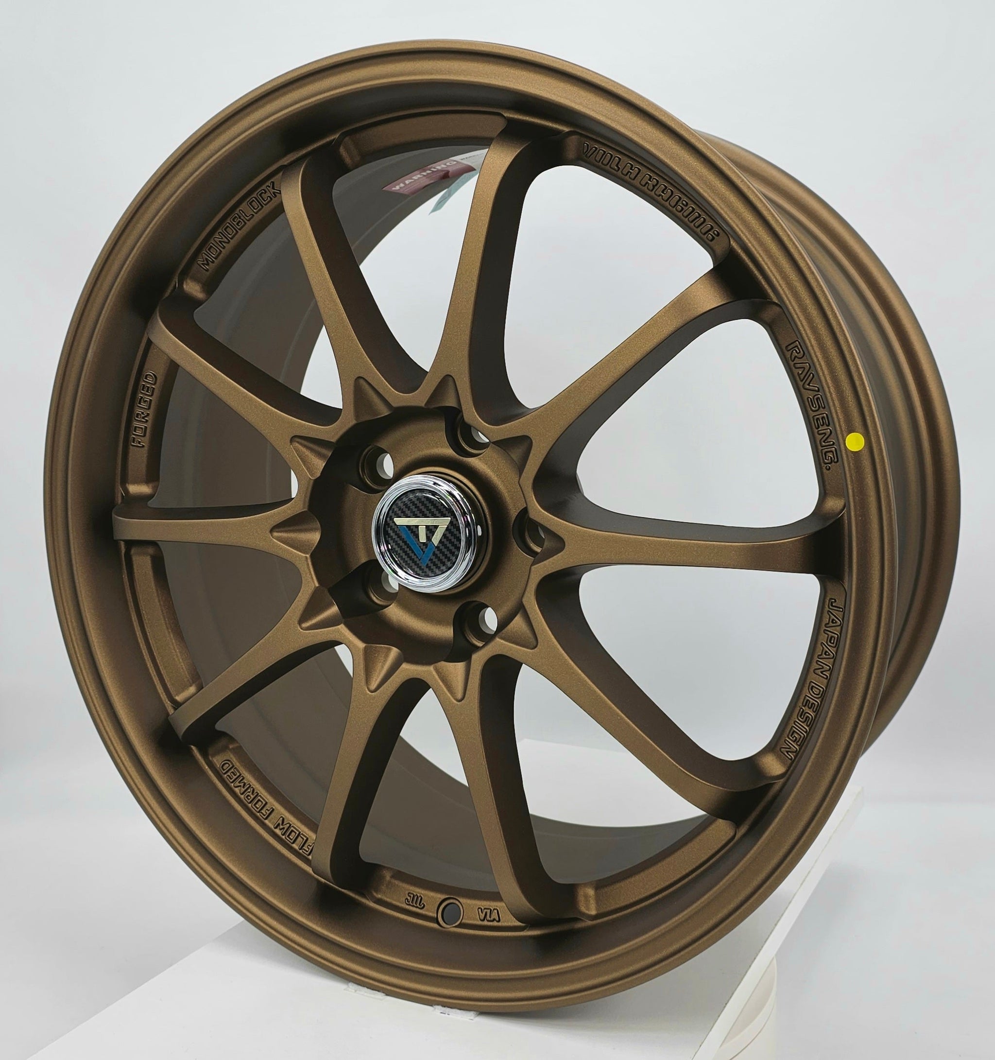VLF Wheels - VLF09 FlowForm Satin Bronze 18x8