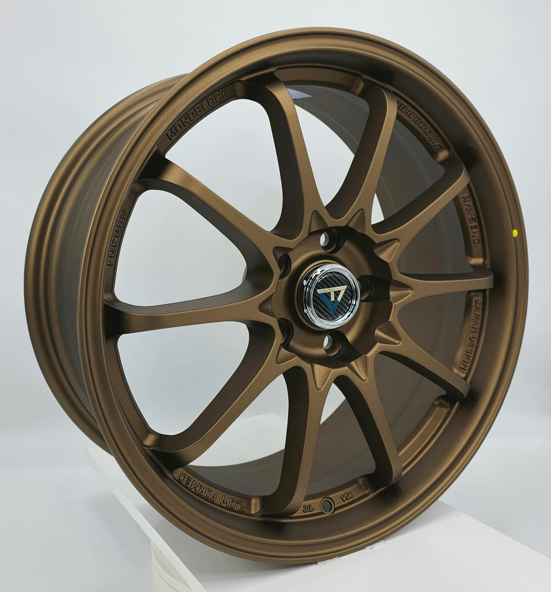 VLF Wheels - VLF09 FlowForm Satin Bronze 18x8