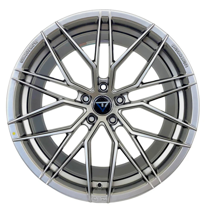 VLF Wheels - VLF06 FlowForm Hyper Black 19x8.5