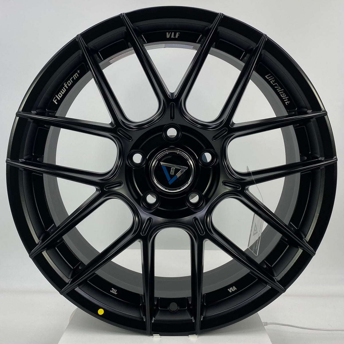VLF WHEELS - VLF38 FlowForm Satin Black 17x7.5 – VLF Wheels