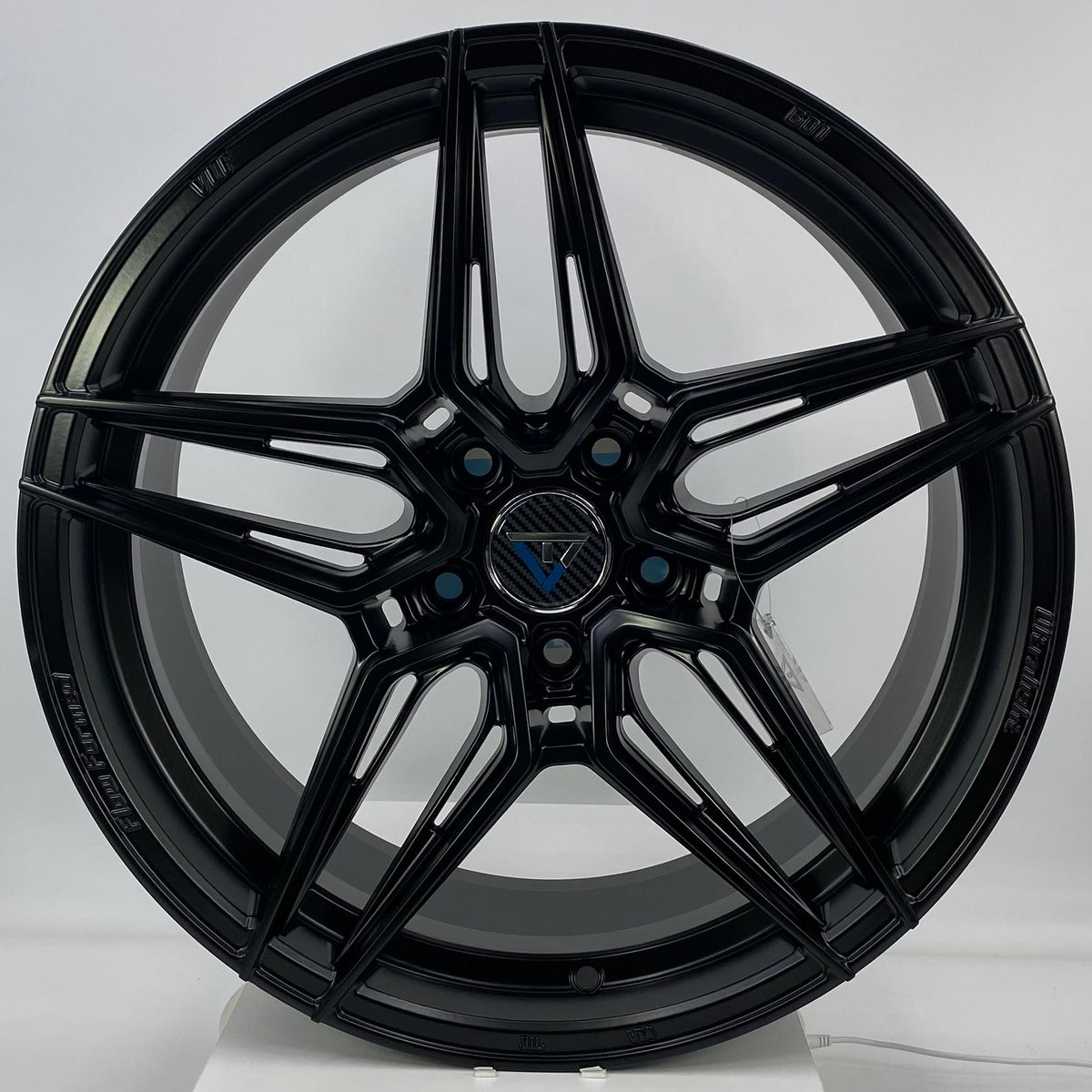 VLF WHEELS - VLFG01 FlowForm Satin Black 18x8.5 – VLF Wheels